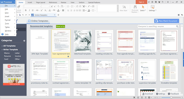 WPS Office, Software Office Alternatif Microsoft Office - BANGGAS