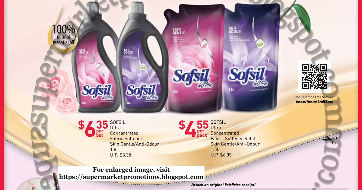 NTUC FairPrice Sofsil Ultra Promotion 18 - 31 May 2018 ~ Supermarket ...