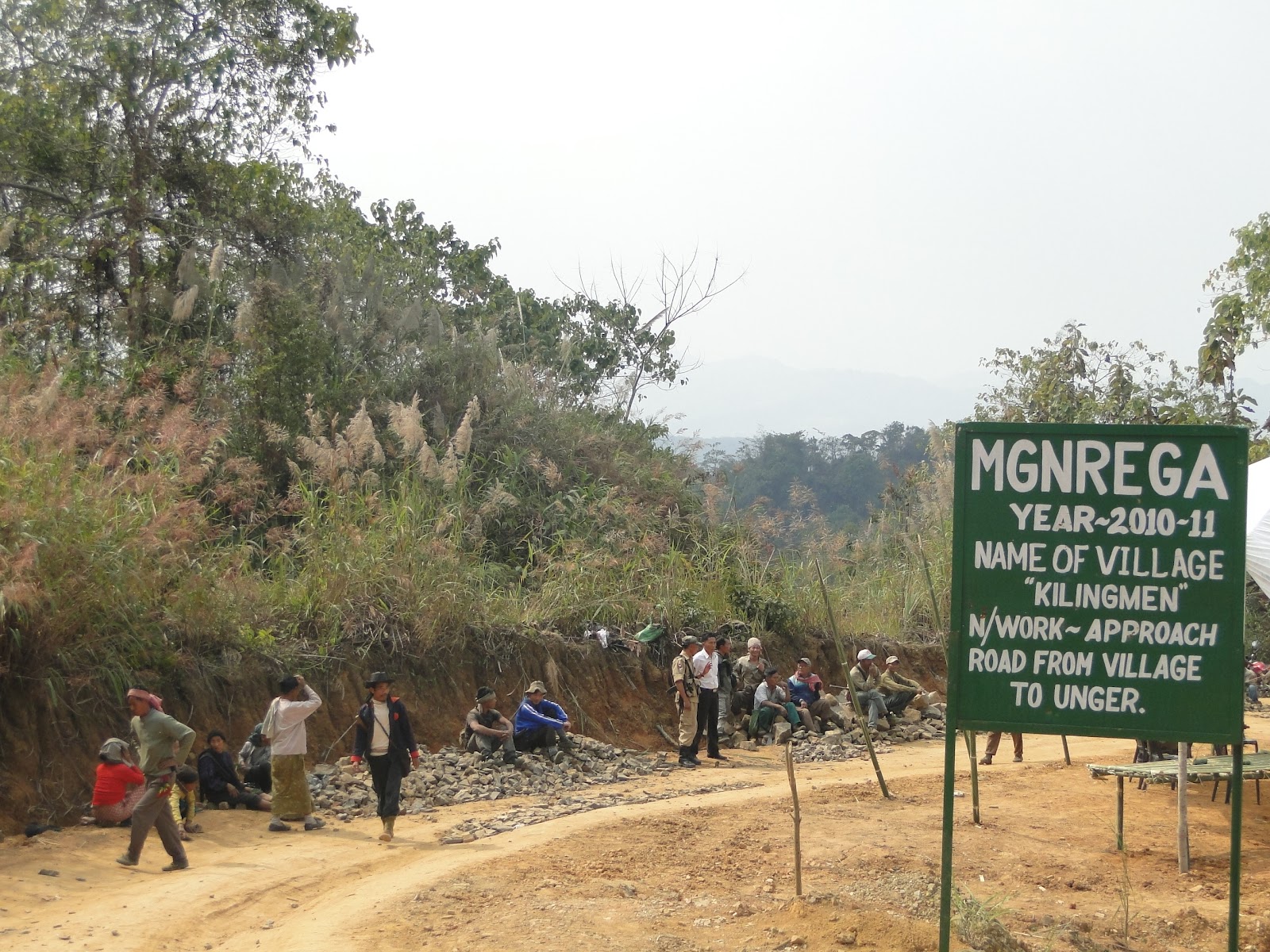 Mokokchung Visual Diary: Project NREGA