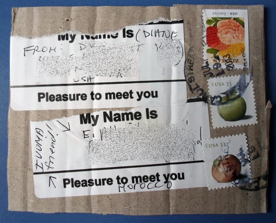 Mail Adventures: Cardboard Mail Art