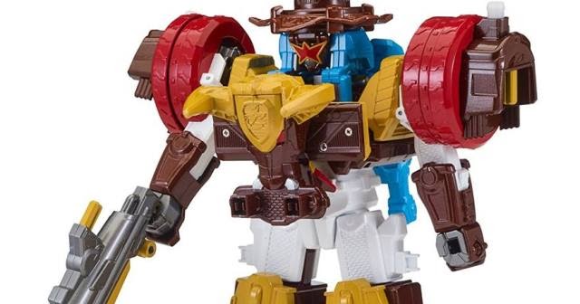 Power Rangers Ninja Steel Deluxe Bull Rider Megazord Official Images ...