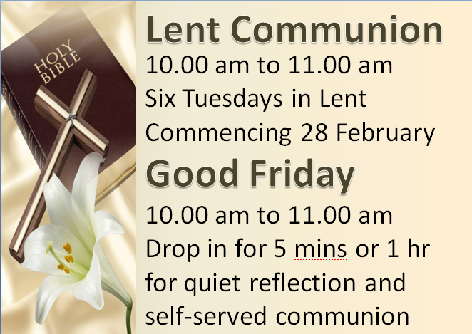 Lent Communion