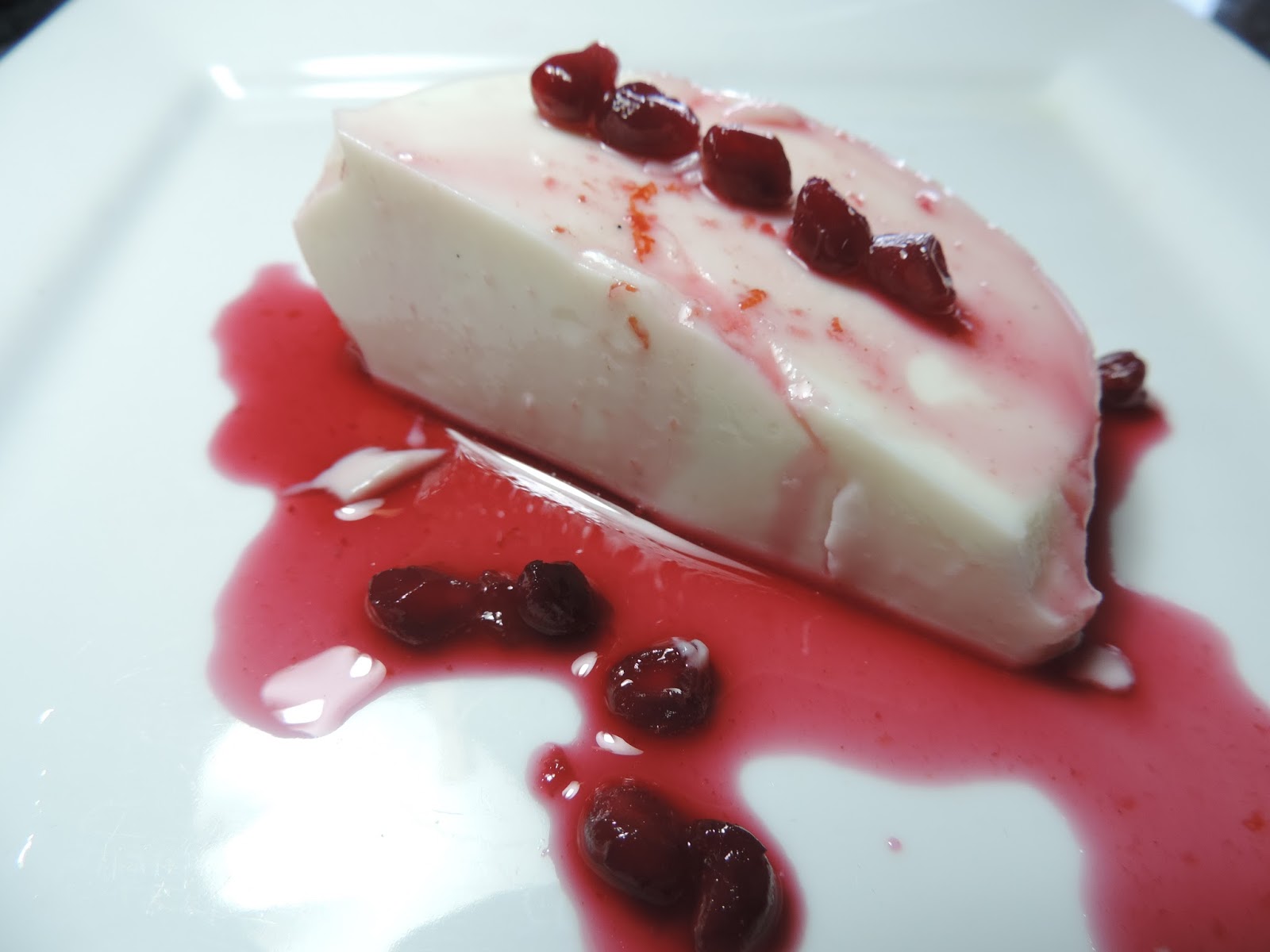 Kitchens Are Monkey Business: Panna Cotta And Pomegranate Perfection..