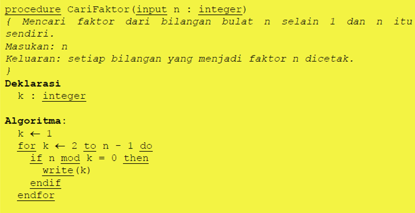 MATERI KULIAH: ALGORITMA DAN KOMPLEKSITAS (Brute Force)