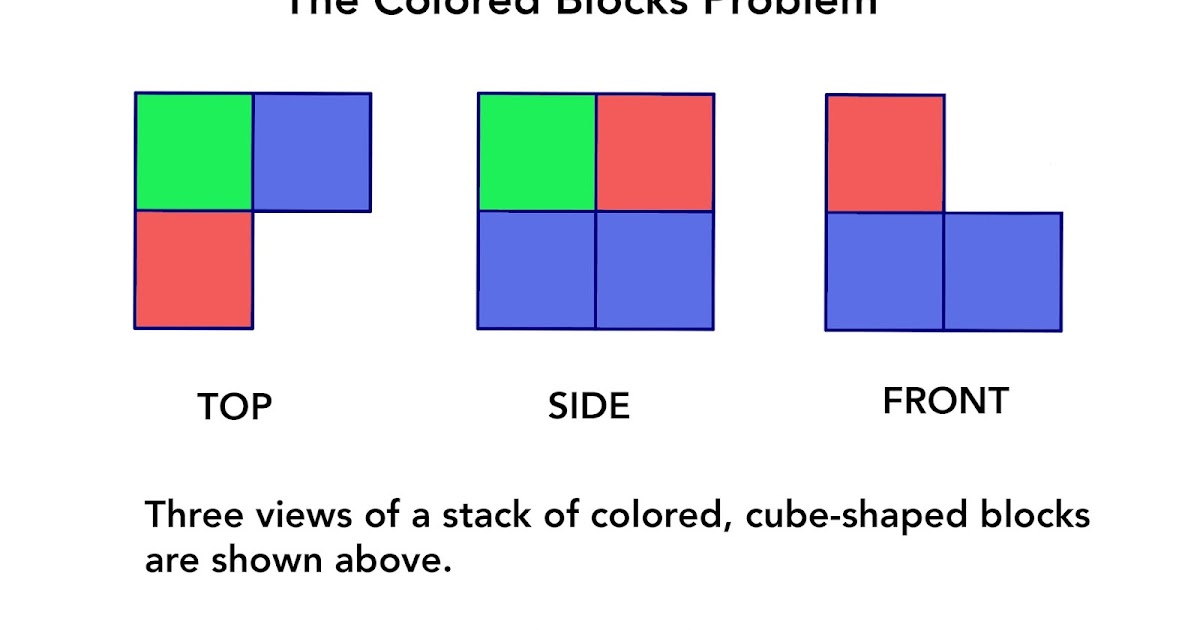 1001 Math Problems: The Colored Blocks Problem