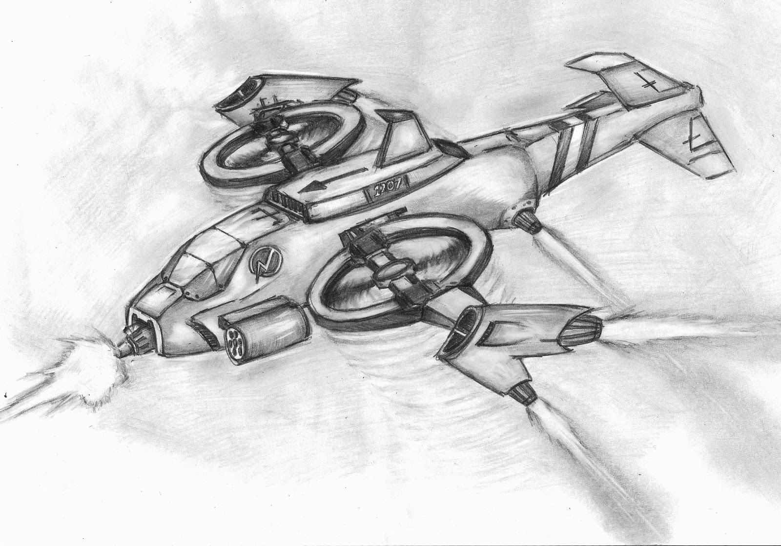Drawings of Daniel Gish: 10th Grade Drawings