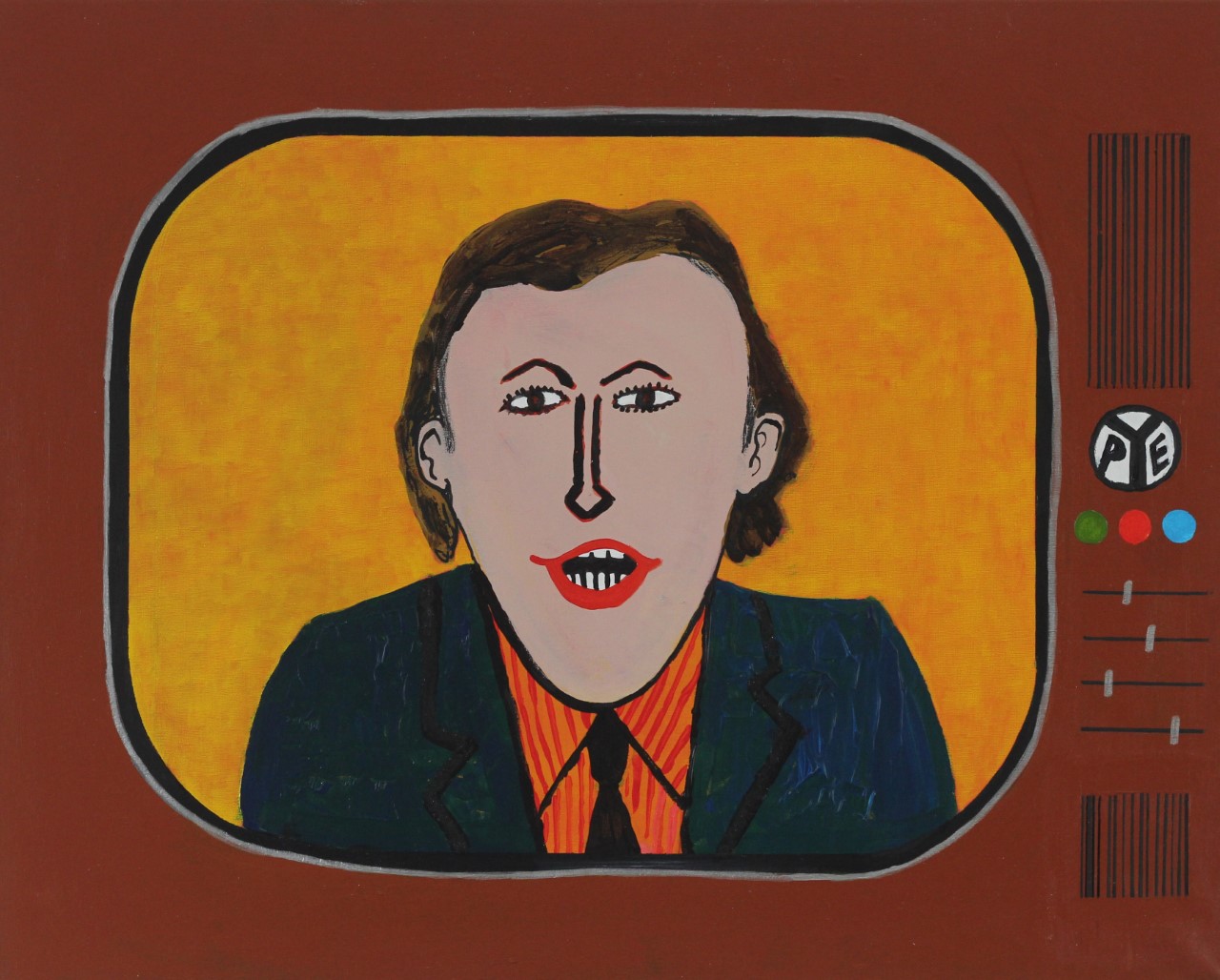 The Rebel Magazine: Sir David Frost painted by Harry Pye and Emma Coleman