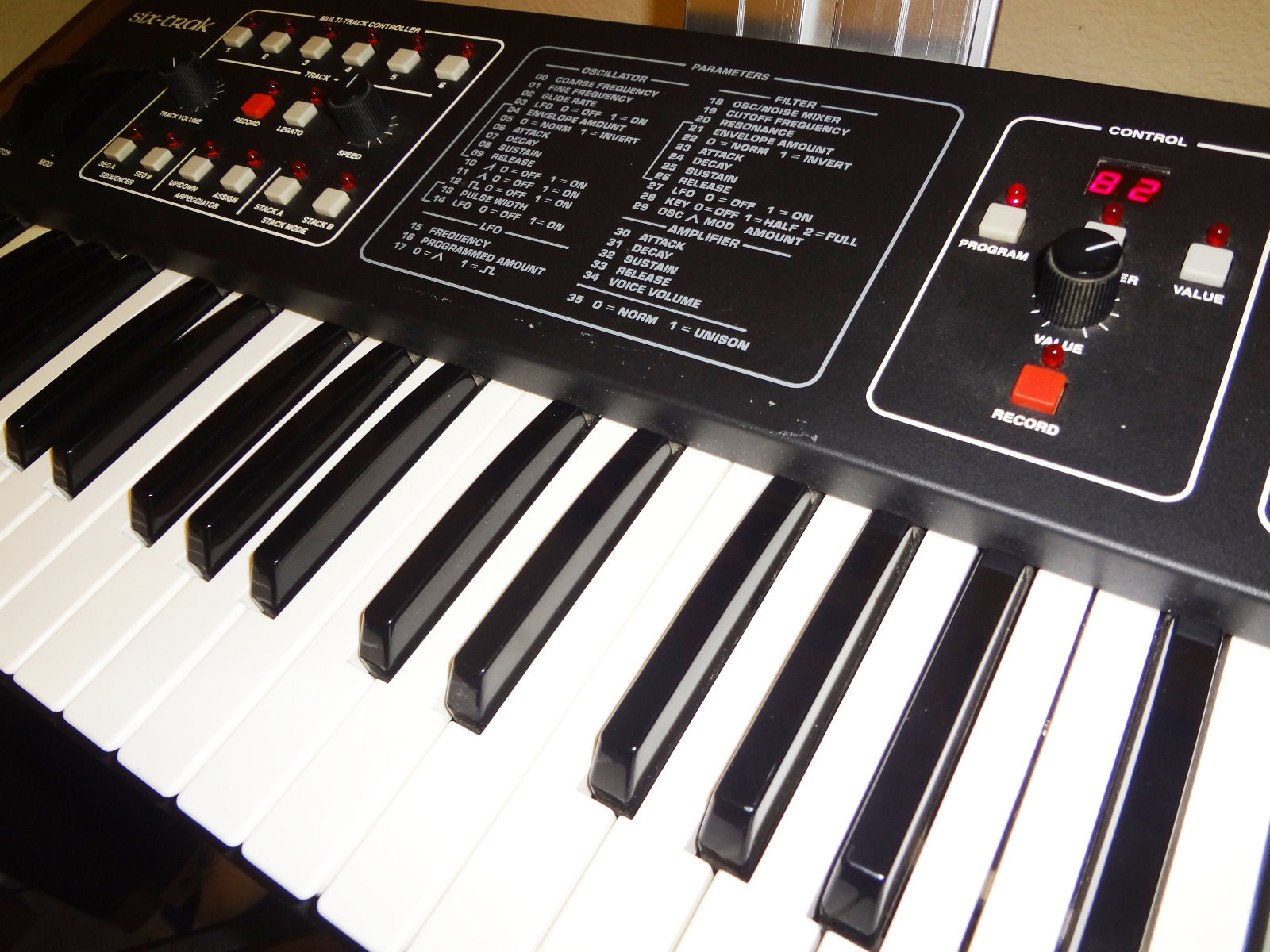 MATRIXSYNTH: Sequential Circuits Six-Trak Analog Synthesizer SN 0151