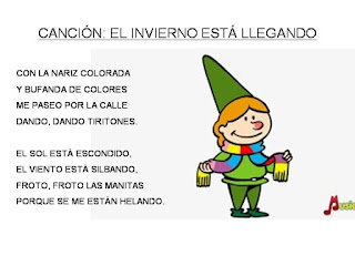 C.P. Las Anejas Ciclo Infantil: CANCIONES INVIERNO