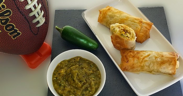 Food Hunter's Guide to Cuisine: Green Chile Chicken Rolls Perfect for ...