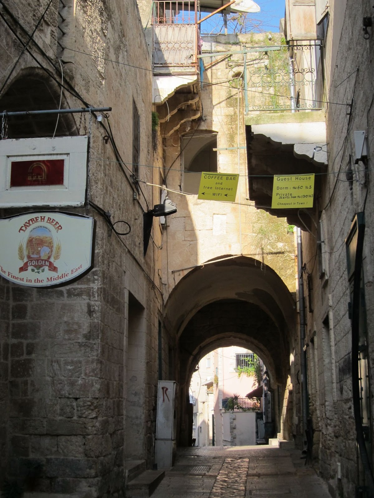 Worldtour 2011 - 2012: 8th March: The old city of Nazareth