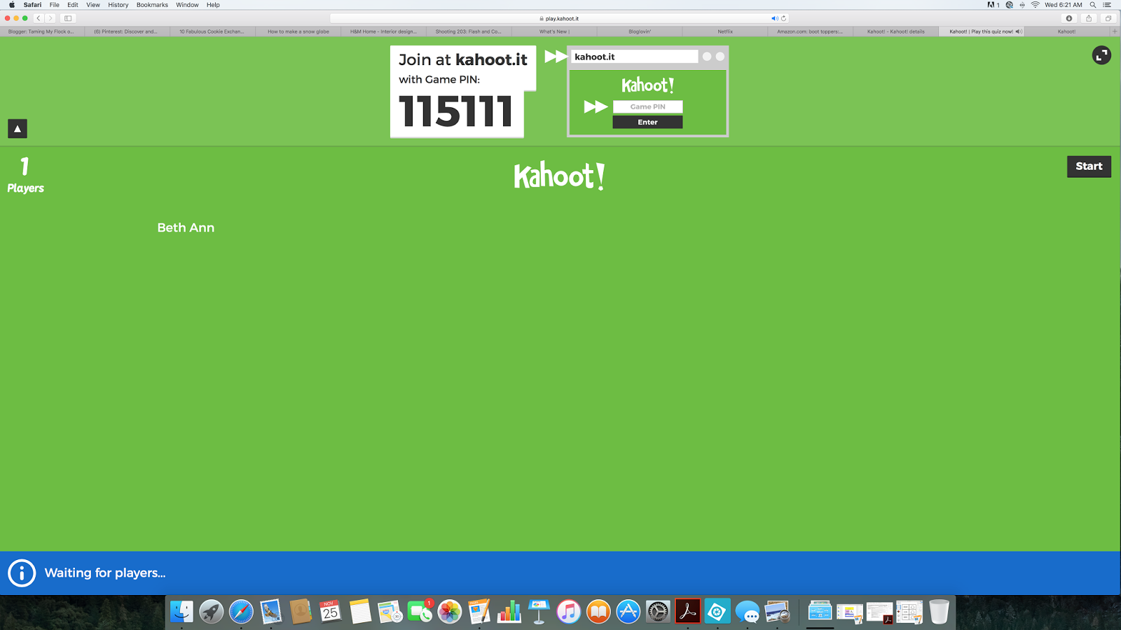 Kahoot! - Taming My Flock of Firsties