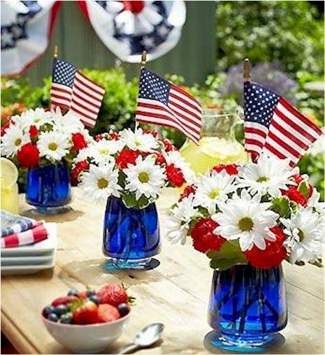 Yankee Doodle Dandy Table Decor!