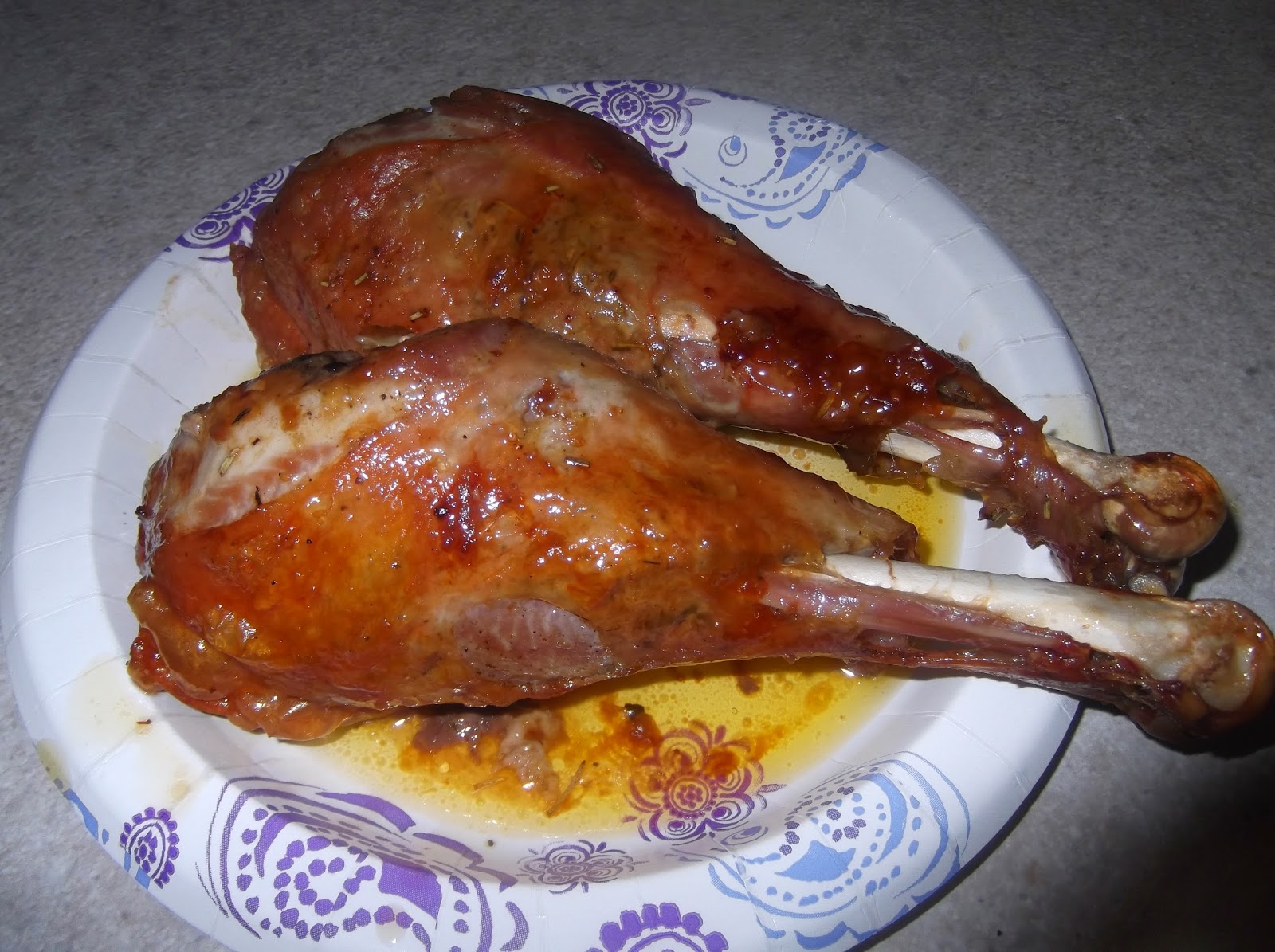 Weeknight Meal Plans: Roasted Turkey Leg