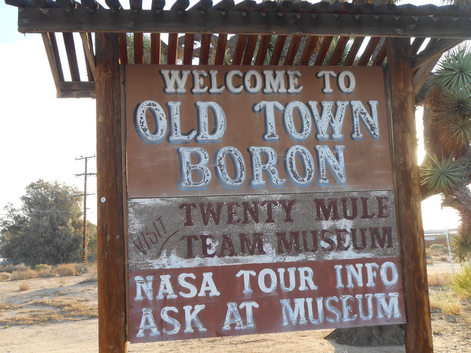 PHOTOS IN TIME: Boring Boron, California