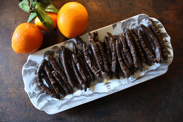salted sugared spiced™: Orangettes aka Chocolate Covered Candied Orange ...