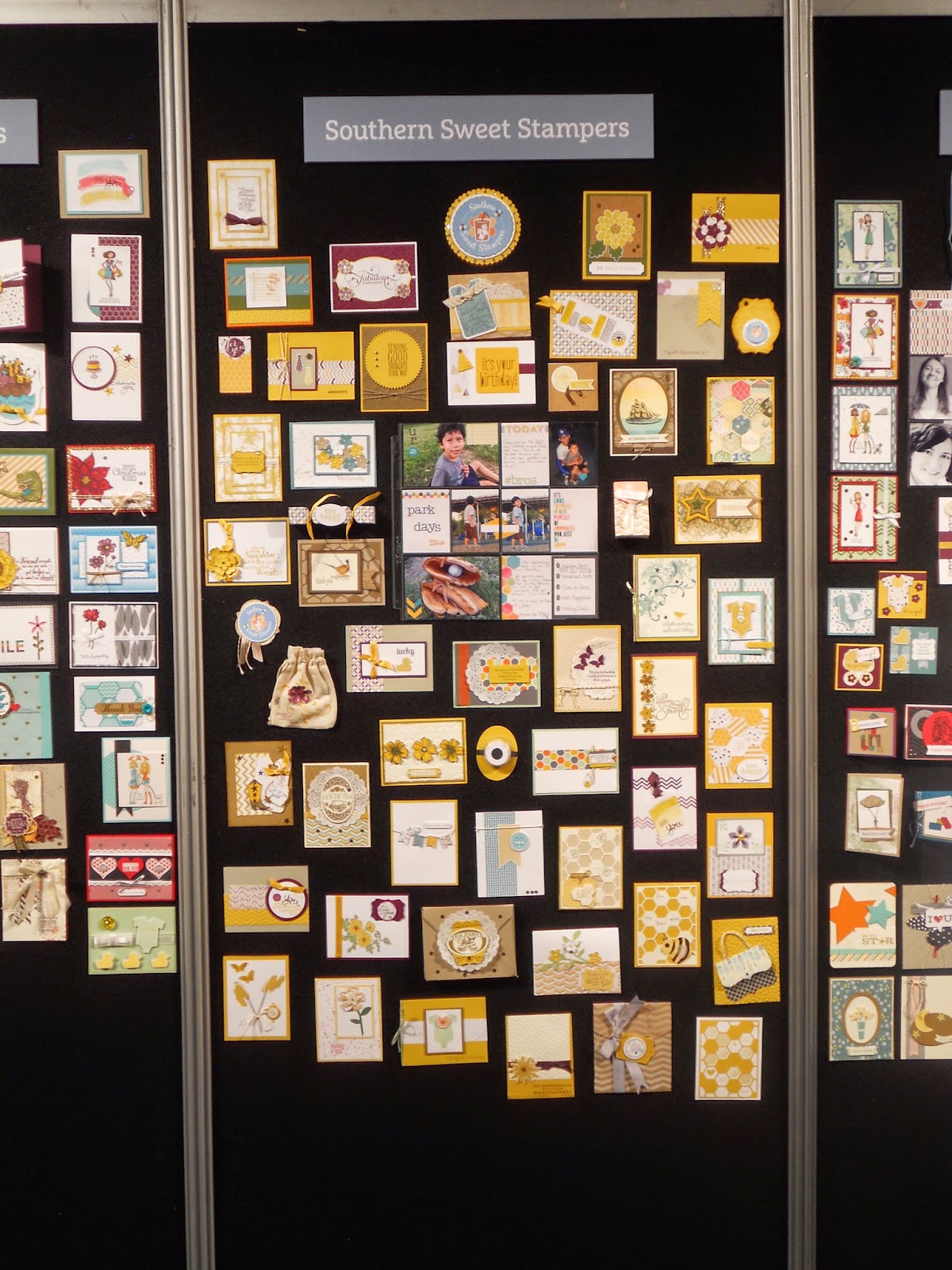 Stamping Addiction: Convention Displays - Team Boards