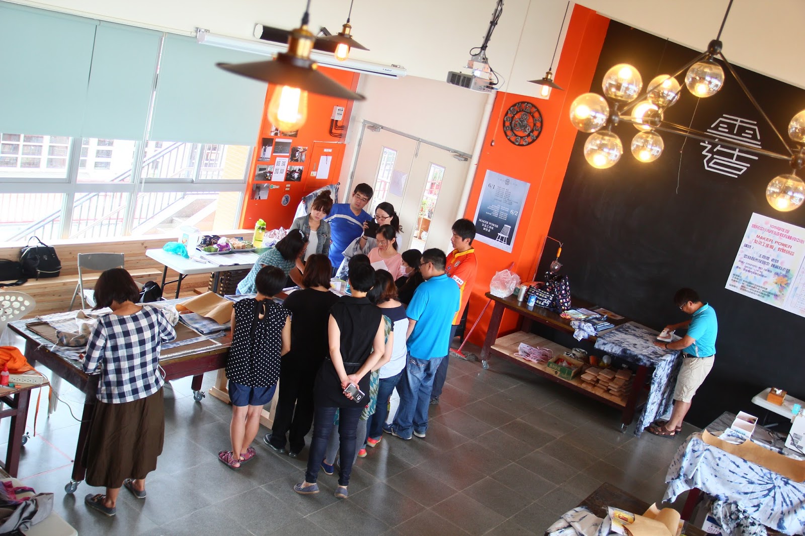 雲造 YUM: Maker Power紮染工作服02