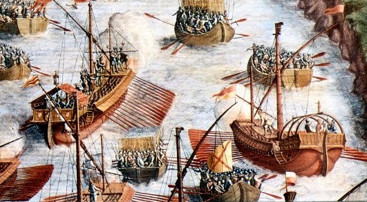 RETABLO DE LA VIDA ANTIGUA. : ROPA DE GALEOTES