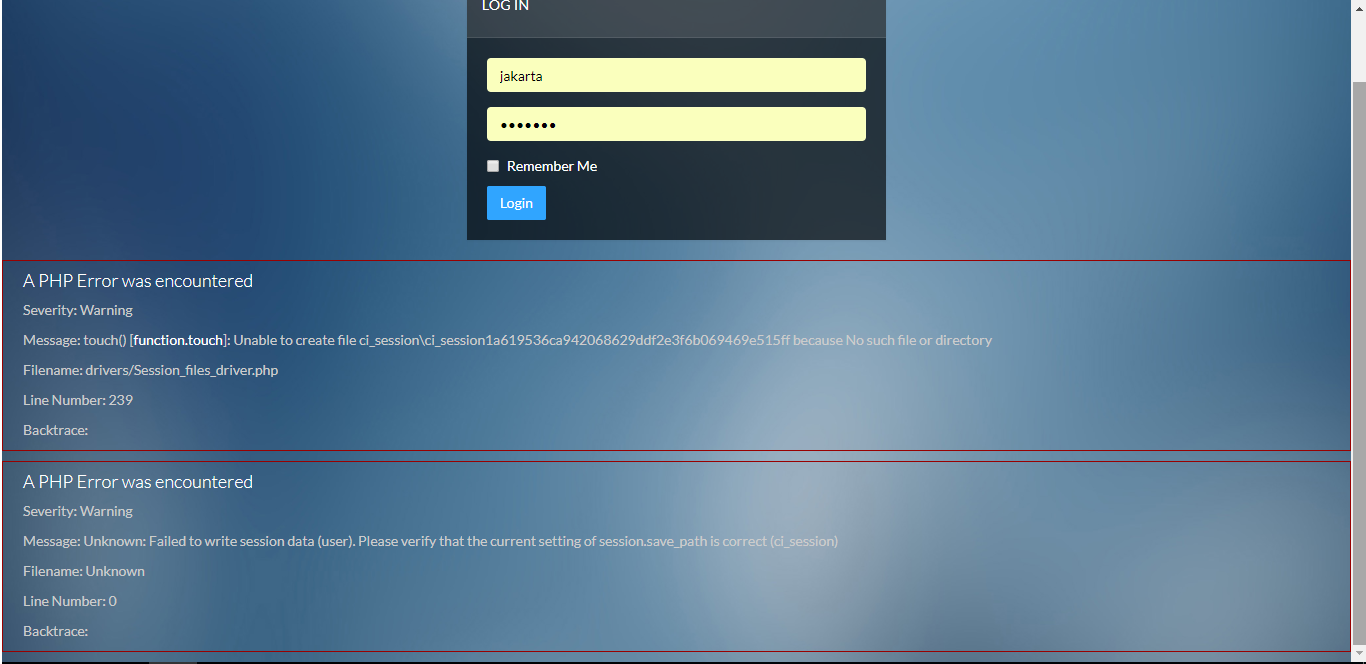 Seting CI 3 dengan input ci_session ke database - Code Generator Website