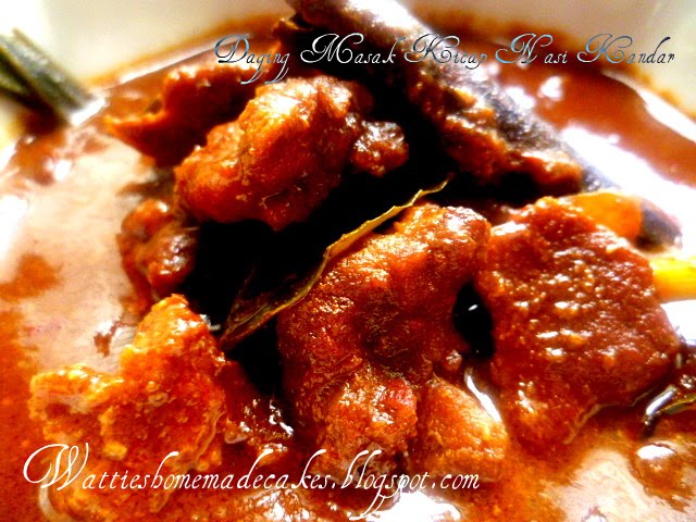 Wattie's HomeMade: Daging Masak Hitam Nasi Kandar Pulau Pinang