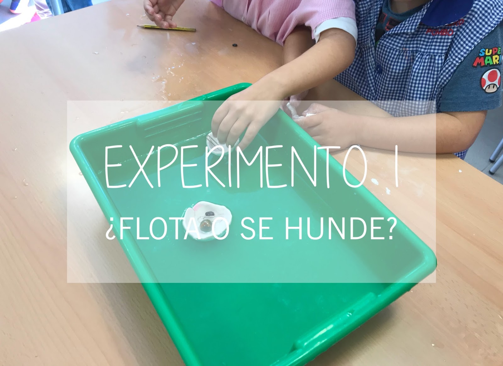 Taller de experimentos. Sesión 1: FLOTA O SE HUNDE