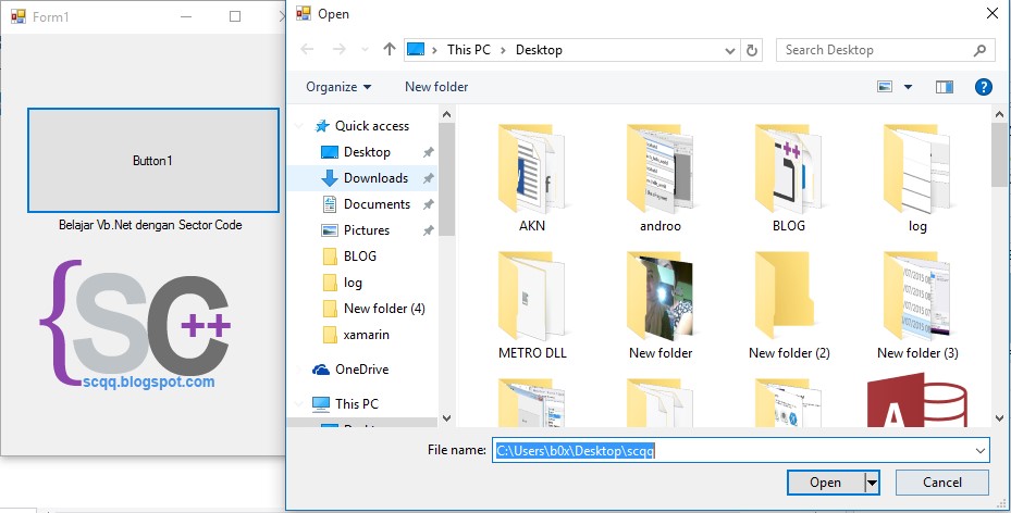 Belajar Vb Net Common Dialog Control Vb Net Pemula Html