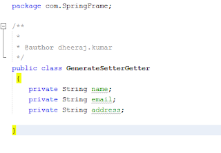 Plain Old Java Obect (POJO)
