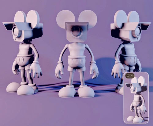 Vote "OmniMouse" by MannyX for Mighty Jaxx x Threadless Design Contest