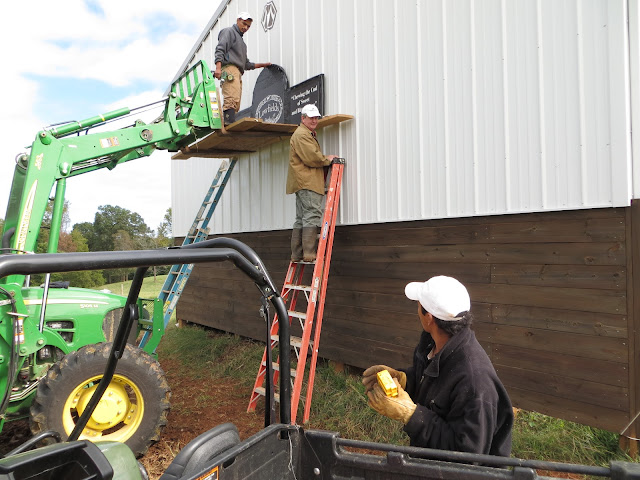 Lowfields Farm: Special Project: Hay Barn Signage