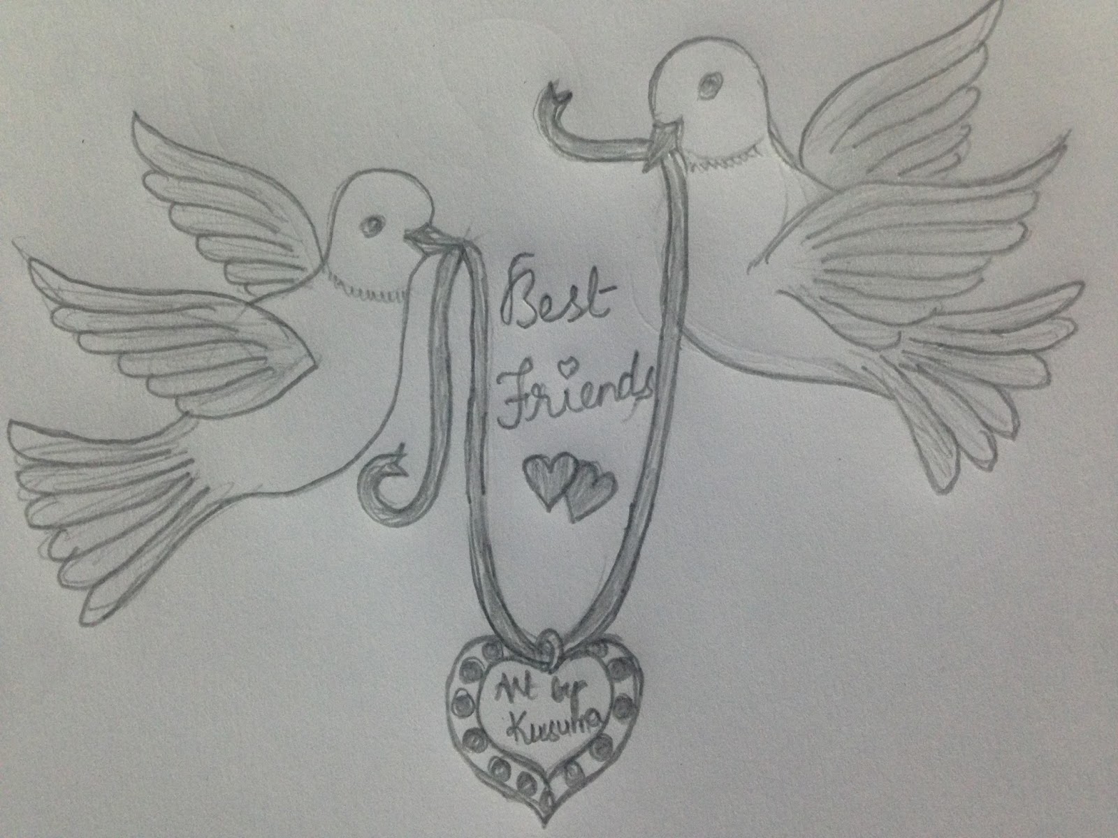 pencil sketches: True friend...!!!