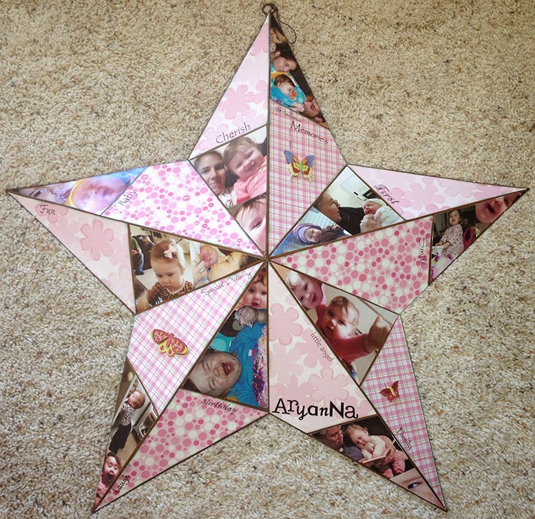 Ben Franklin Crafts and Frame Shop, Monroe, WA: DIY: Metal Star Photo ...