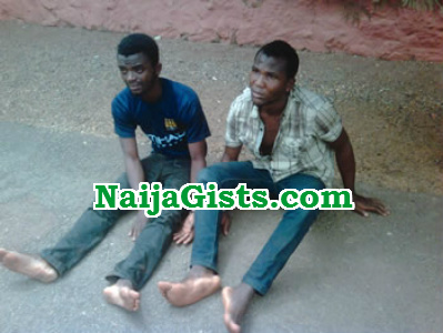 2 Eiye Cultists Arrested While Robbing Okada Riders At Gunpoint In ...