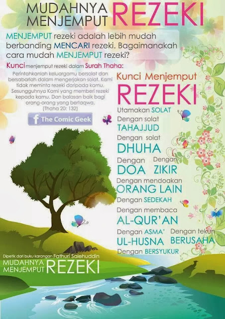 Amalan Menjemput Rezeki dalam Buku Mudahnya Menjemput Rezeki | Min Aina ...