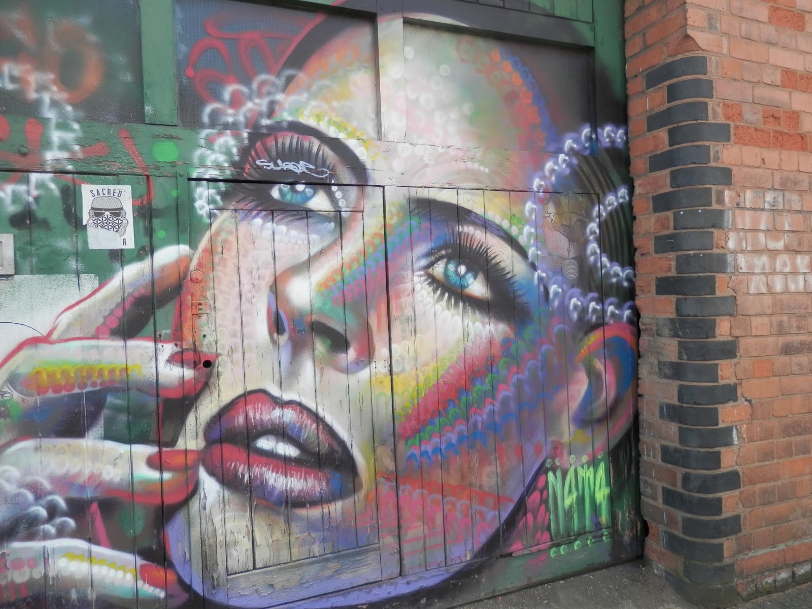 Second Hand Susie: Street Art and Graffiti, Digbeth, Birmingham.