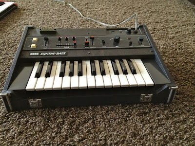 MATRIXSYNTH: Vintage Korg SYNTHE-BASS Synthesizer with Built-in Case
