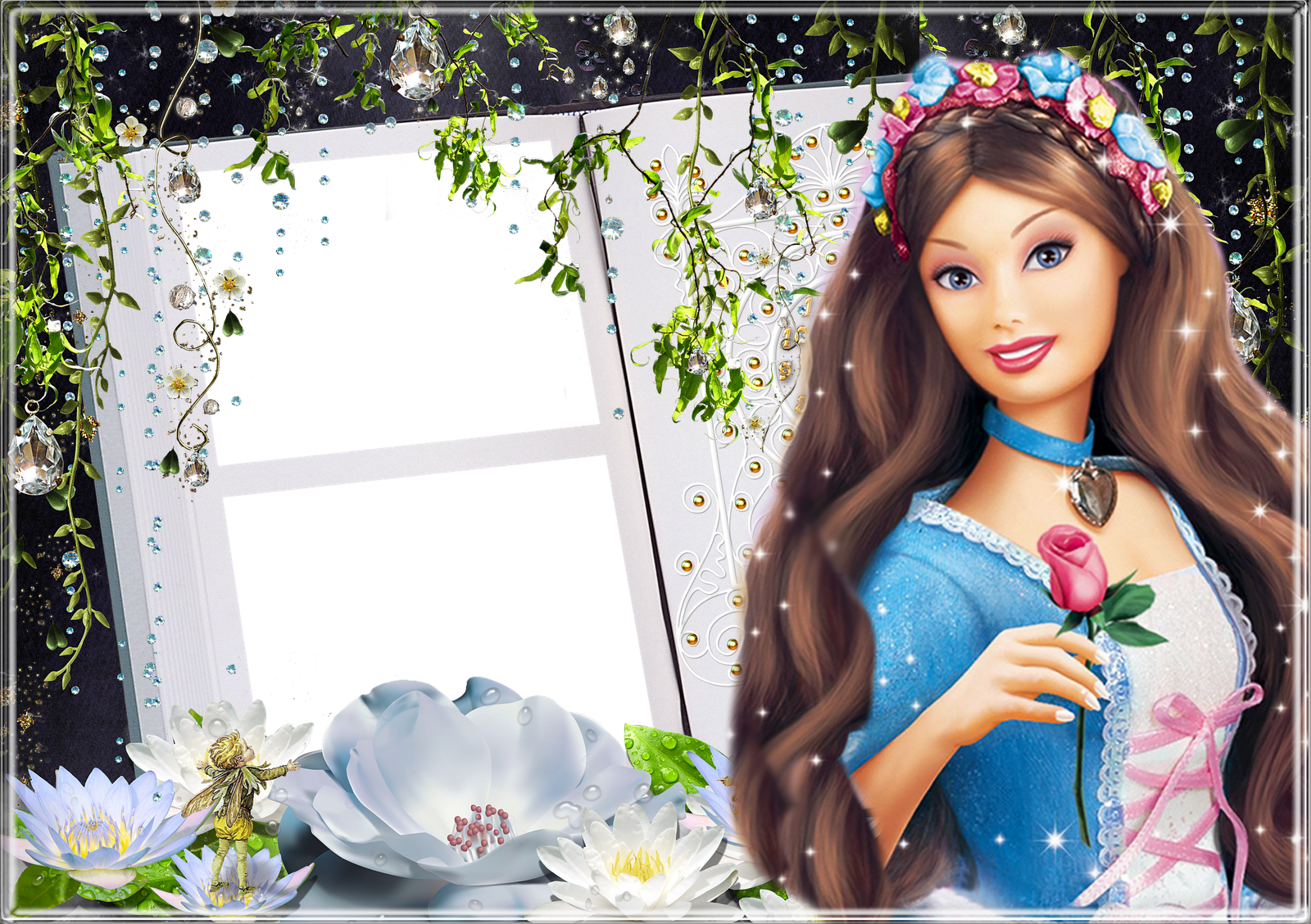 frames PNG boneca barbie #1 | Imagens para photoshop