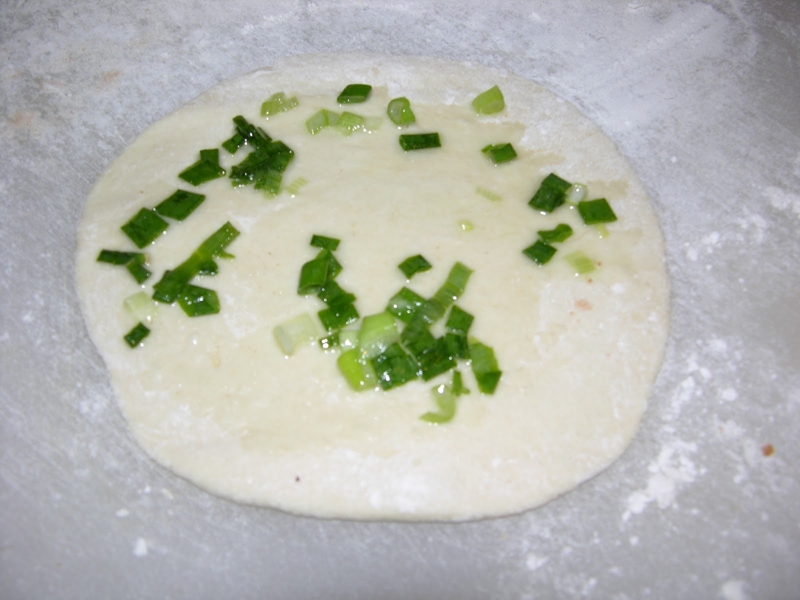 Fun Chinese Cooking - Spring Tulip's Recipes: Twisted Buns with Green ...