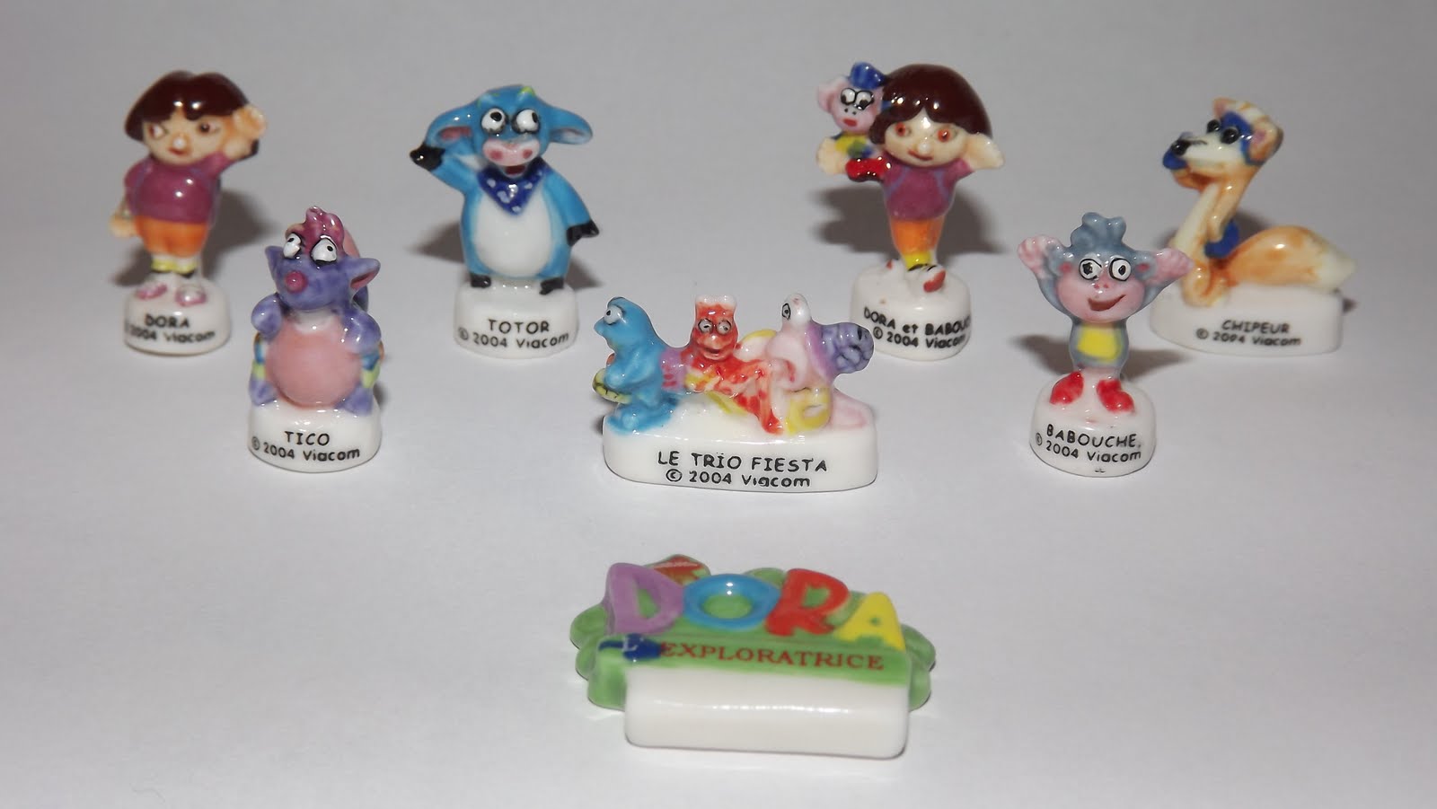 The World Of Tokuma: Collection de fèves Dora l'exploratrice ( Complète )