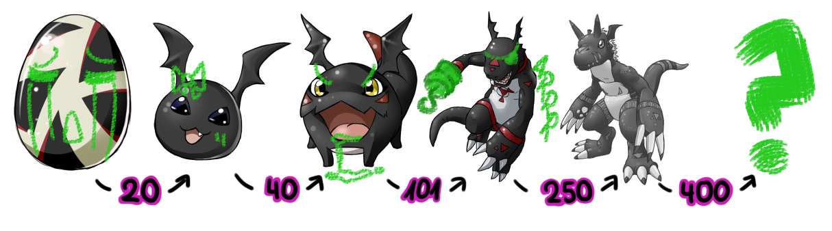 C-Pen's Art Bin: Squiby: Digimon