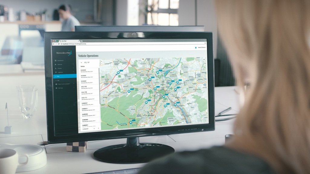 Mercedes Benz PRO connect el gestor de flota para los modelos Sprinter ...
