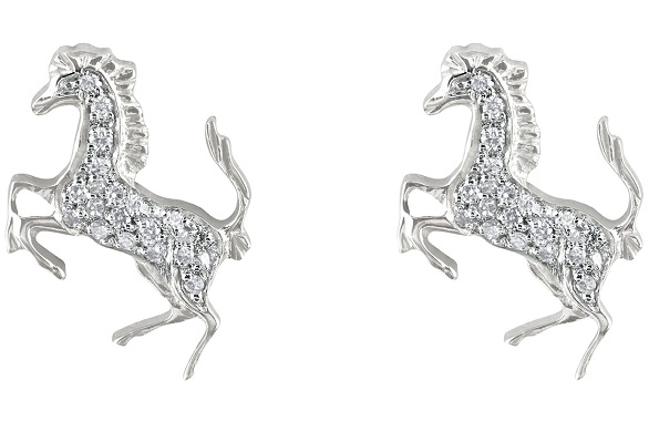 Luxur Blog: Ferrari: New Gold and Diamond Earrings