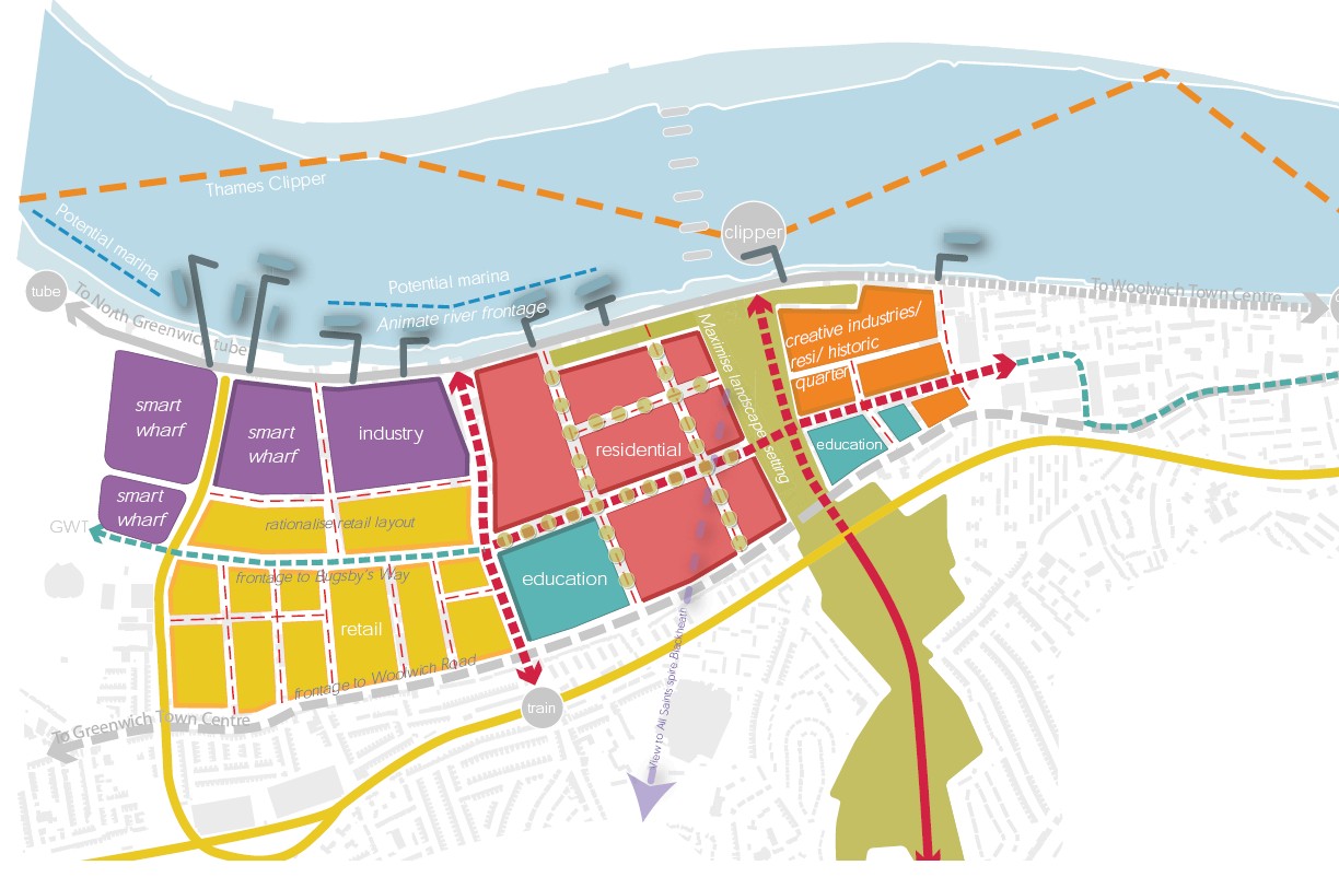 DEPTFORD MISC: Charlton Riverside Masterplan