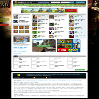 Best Flash Game Sites: Armorgames.com