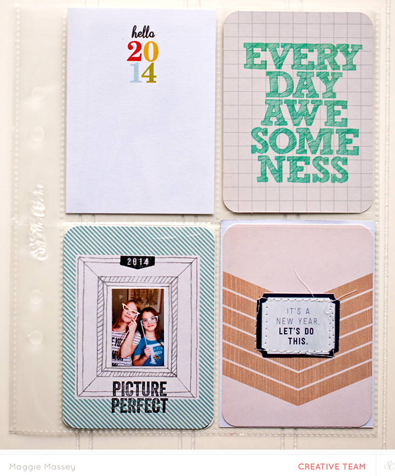 Project Life...title pages and week 1... | Midwestern Girl