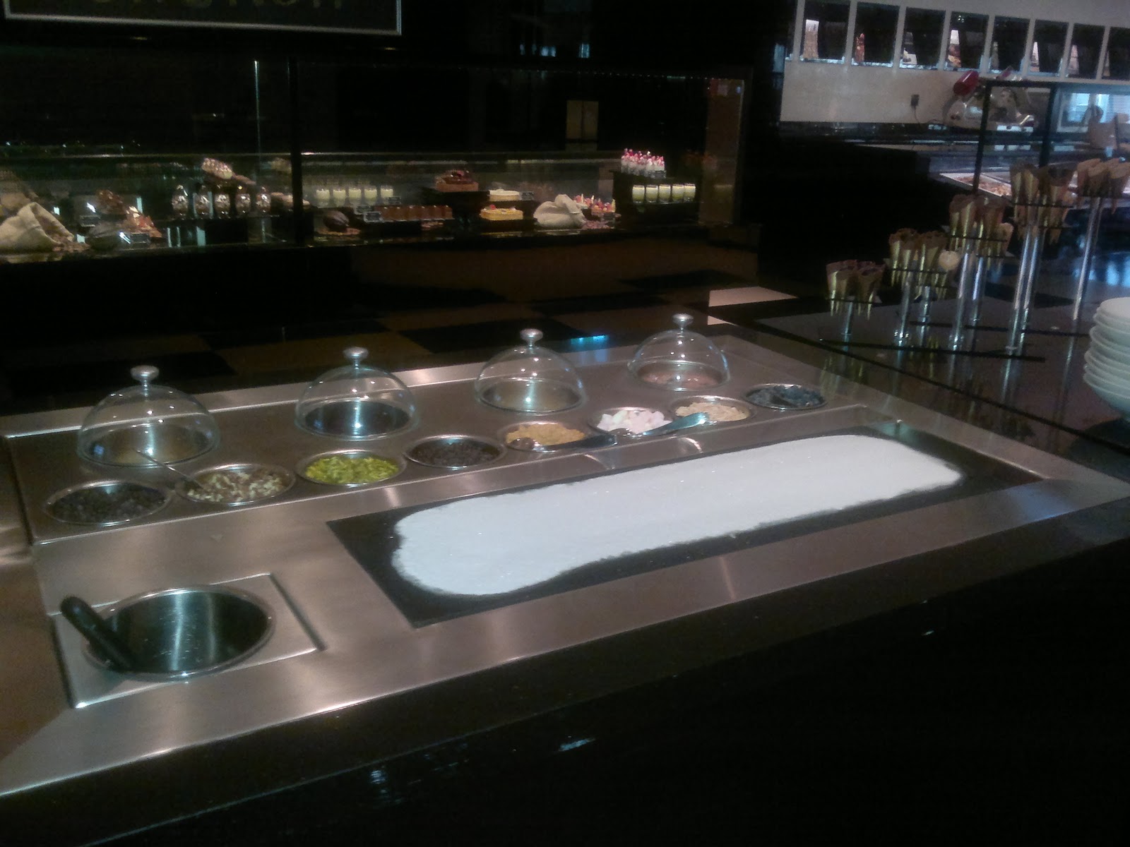 Legumier: Ice cream Teppanyaki