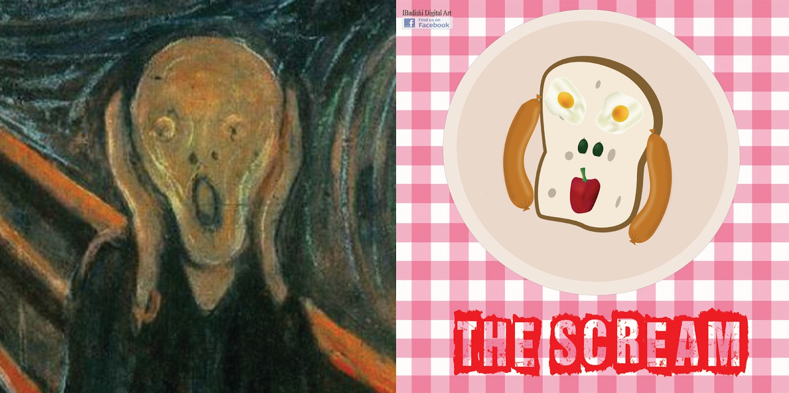 My Digital Art and Photography: Digital Art - The Scream