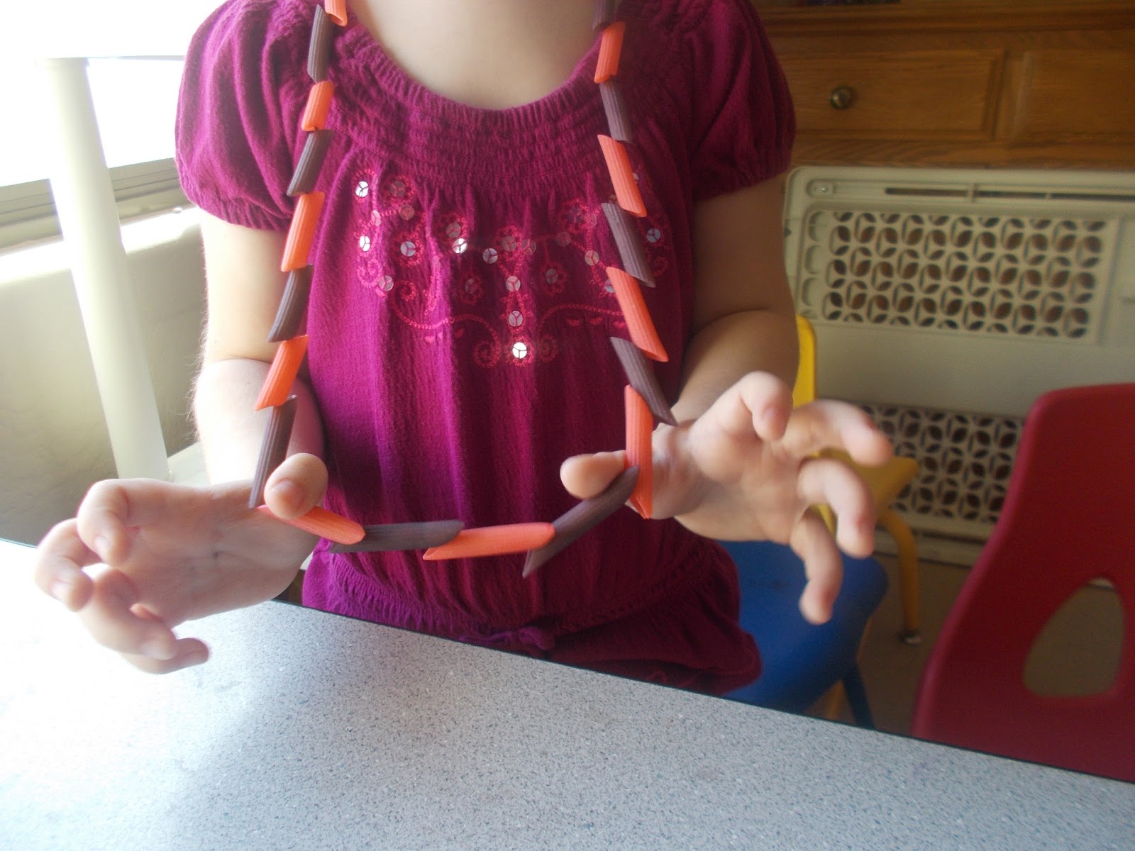 Chipman's Corner Preschool: N is for Noodle Necklace