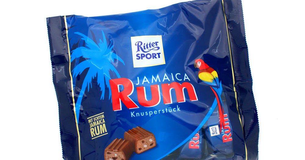 Jamaica rum knusperstück de Ritter Sport