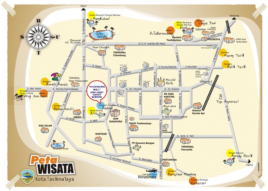 Peta Tasik | Tasikmalaya City